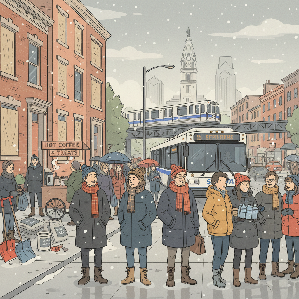 Philadelphia Transit Prepares as Winter Storm Approaches | Moovit News ...