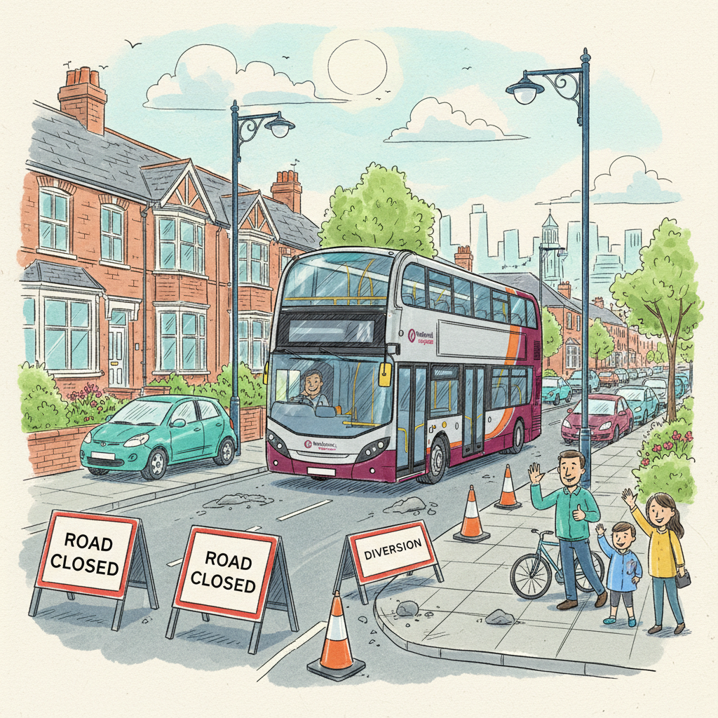 West Midlands Buses Adapt to Willenhall Road Closure | Moovit News ...