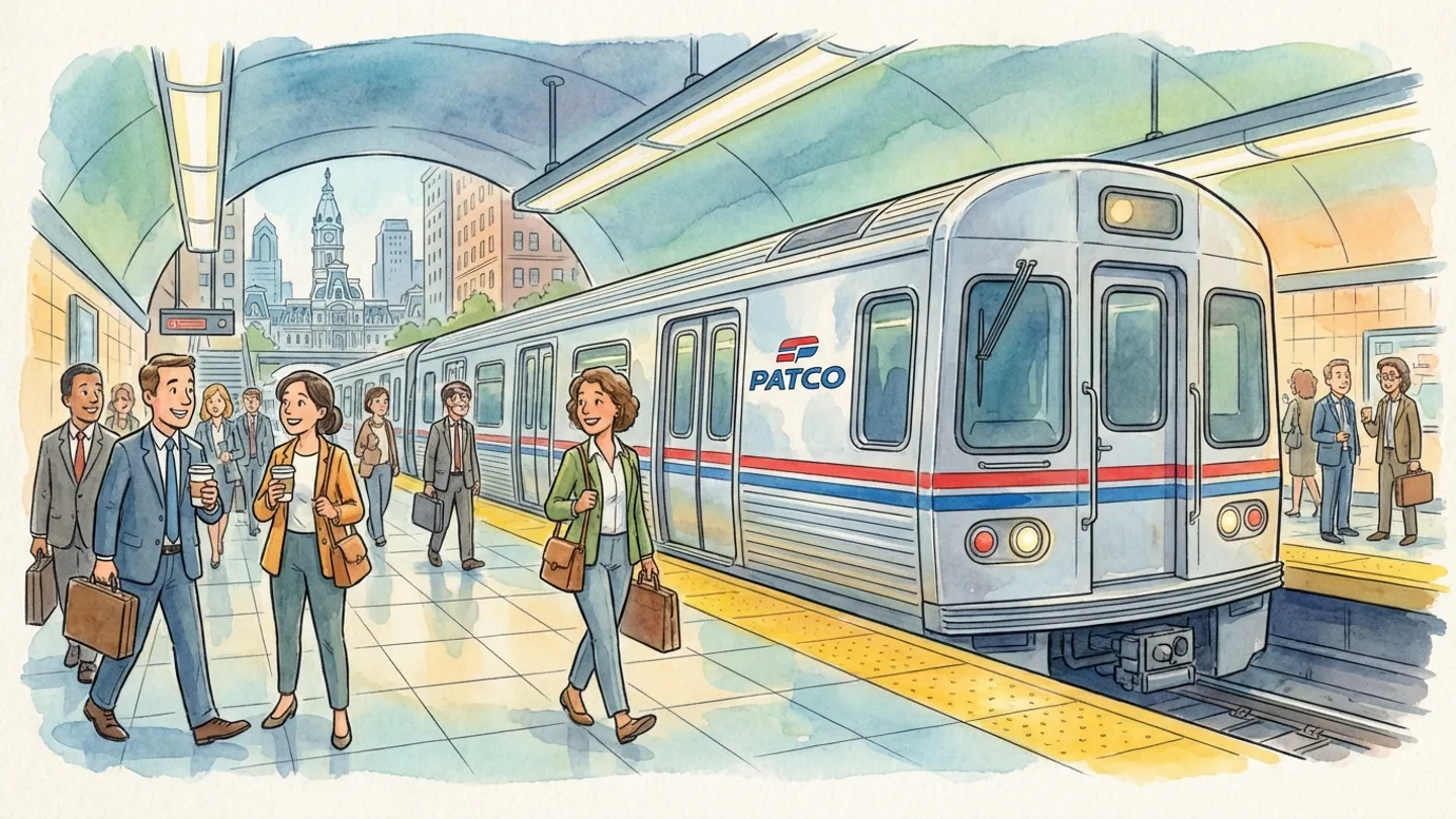 Philadelphia PATCO Service Restored After Power Outage
