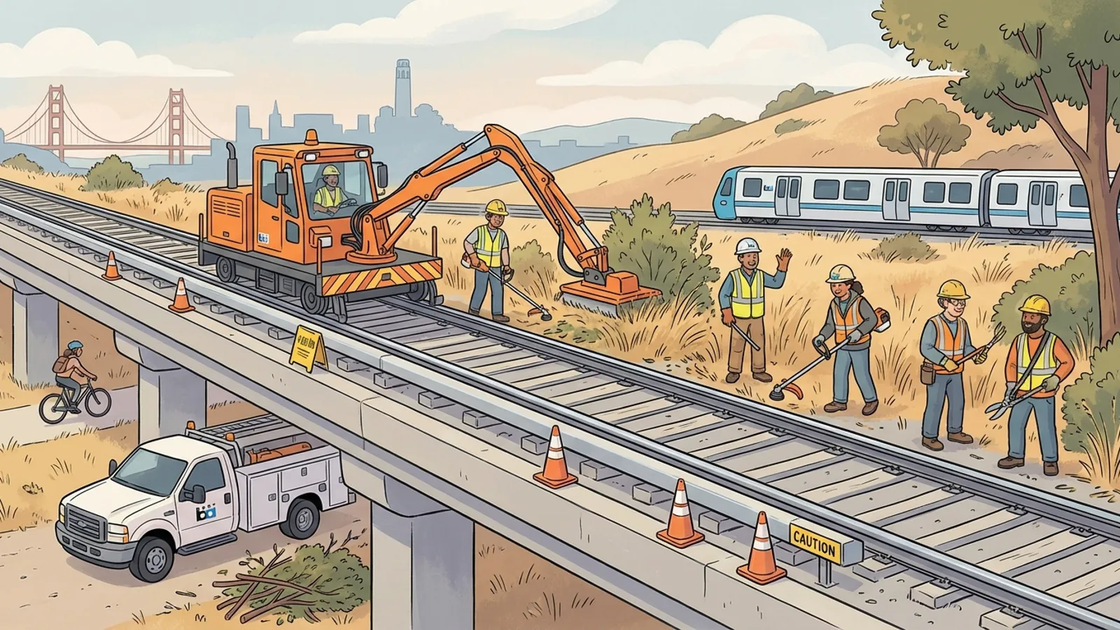 SF BART Upgrades Tracks to Boost Safety
