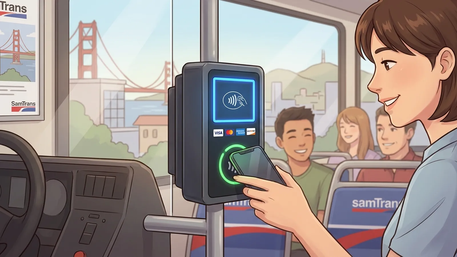 SF Bay Area Transit Goes Tap-to-Pay