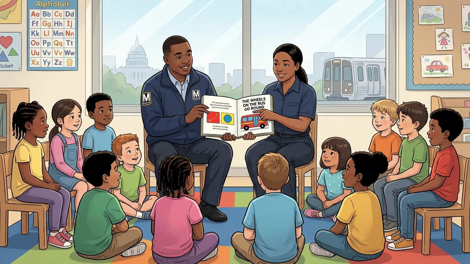 DC-Maryland-Virginia Metro Builds Future Riders Through Storytime
