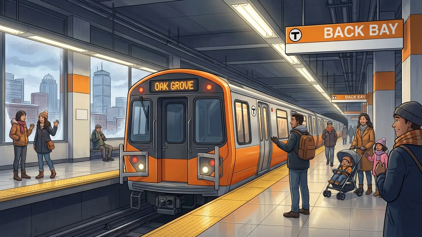 How Boston's Orange Line Adapts for Track Work