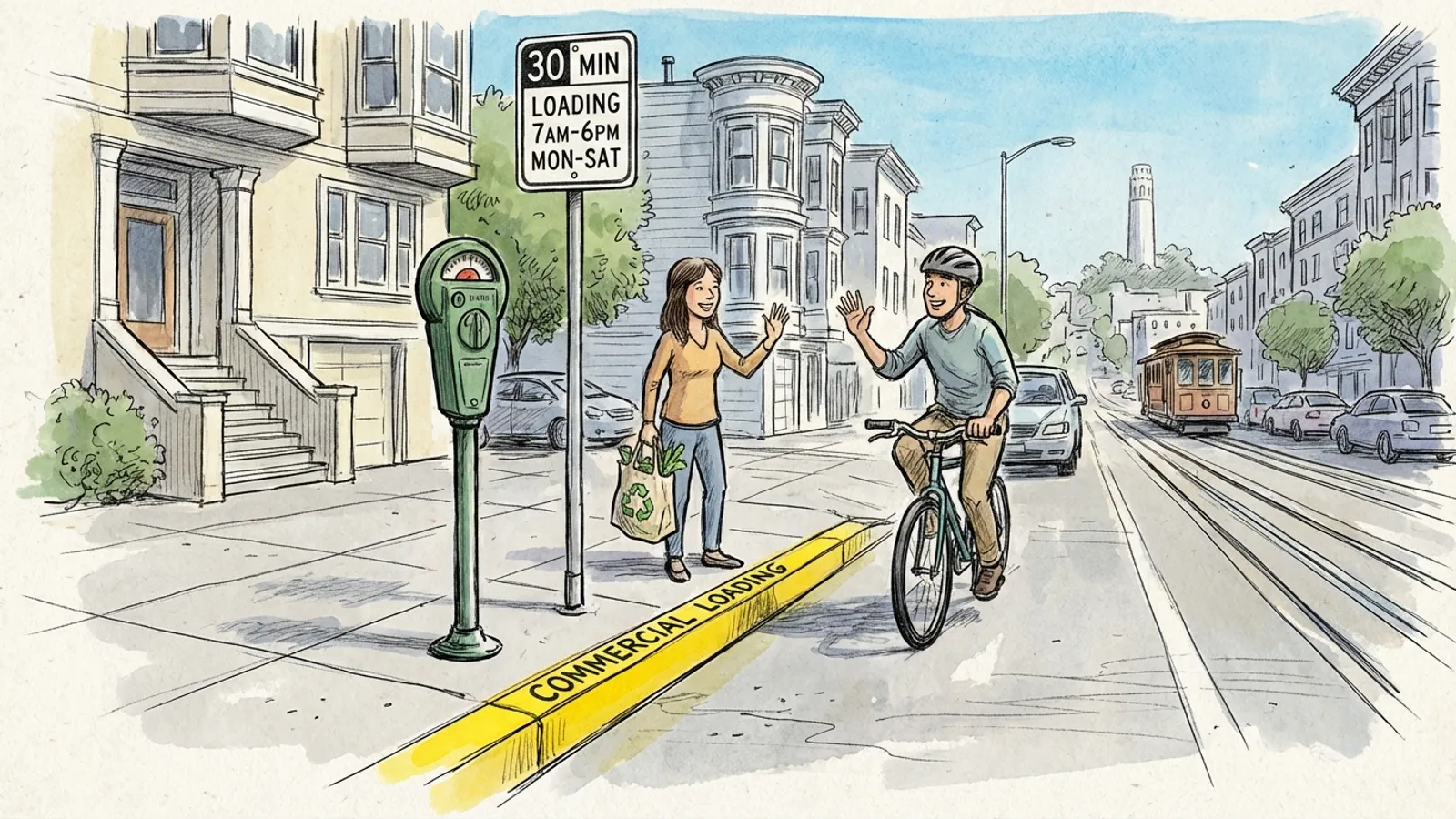 SF Opens Public Input on Curb Zone Redesign