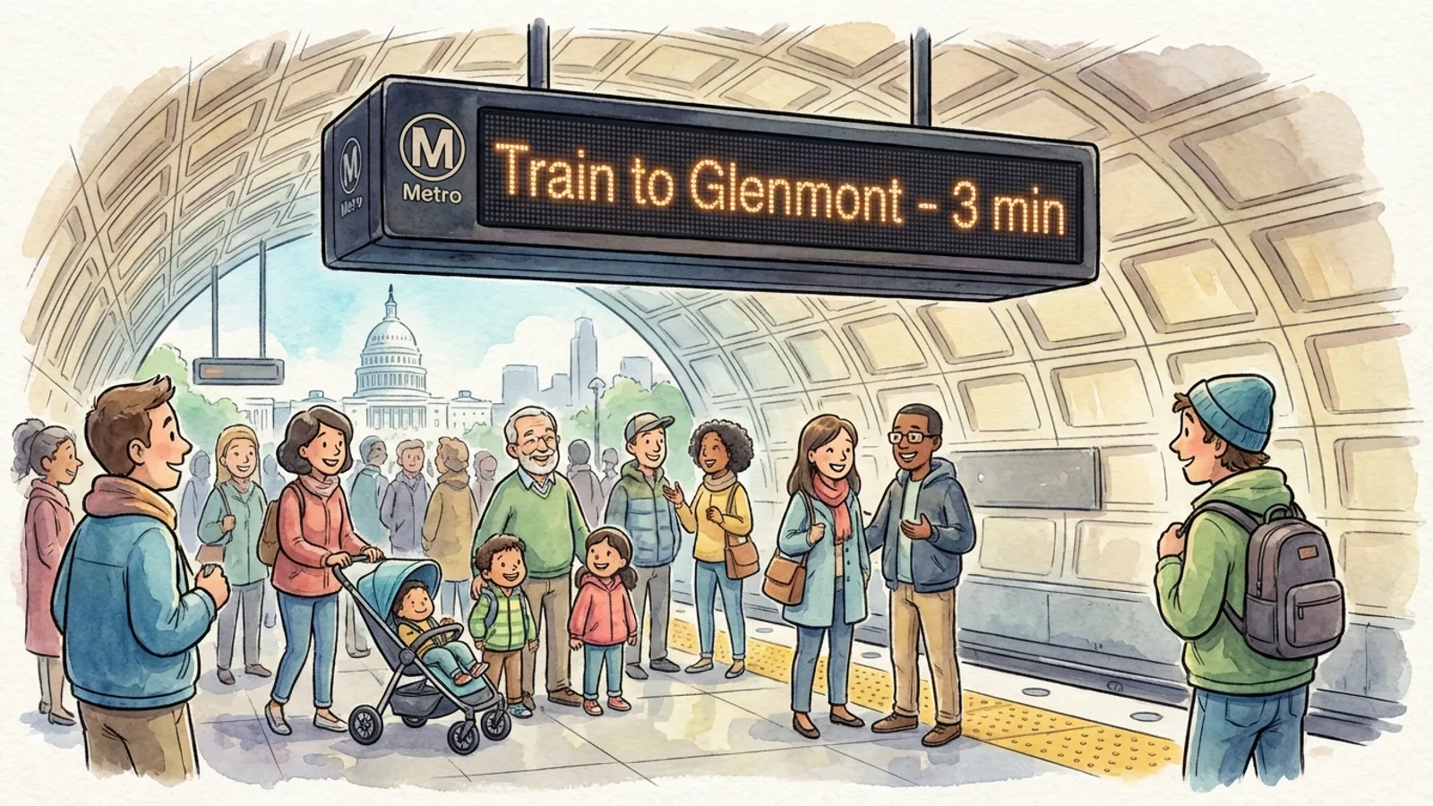DC Metro Red Line Restored After Signal Fix