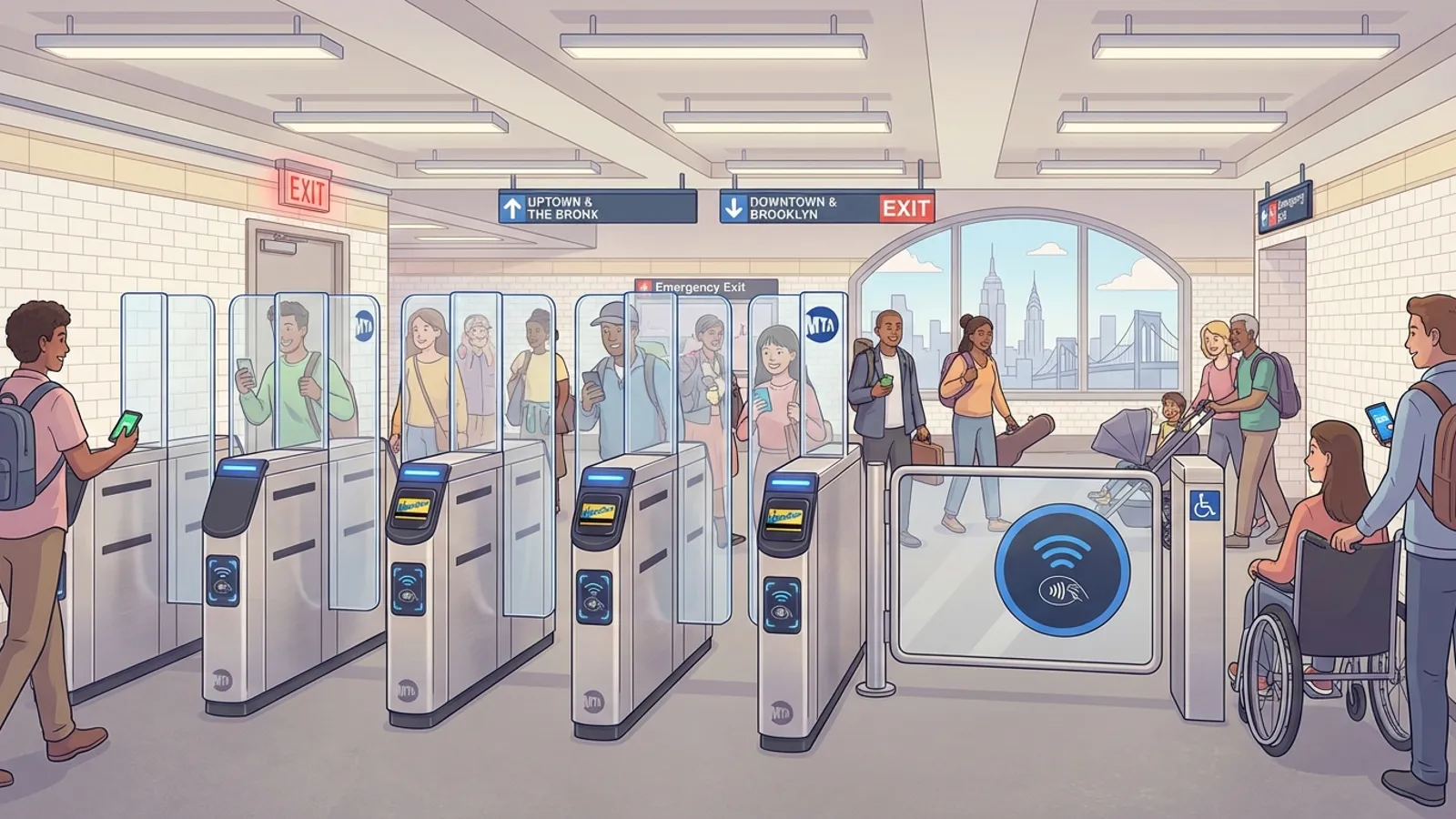 NYC Tests Smarter Fare Gates to Boost Access