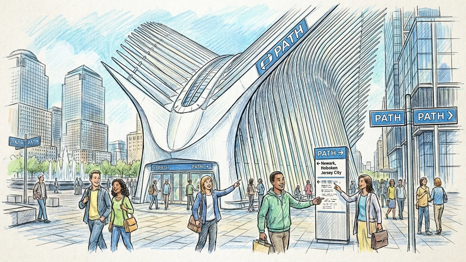 NYC PATH Adapts WTC Platforms for Progress