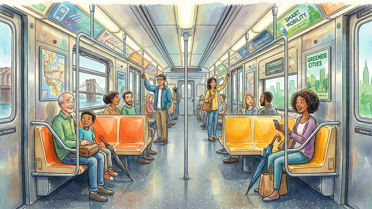 NYC Riders Help Keep Transit Moving With Simple Check