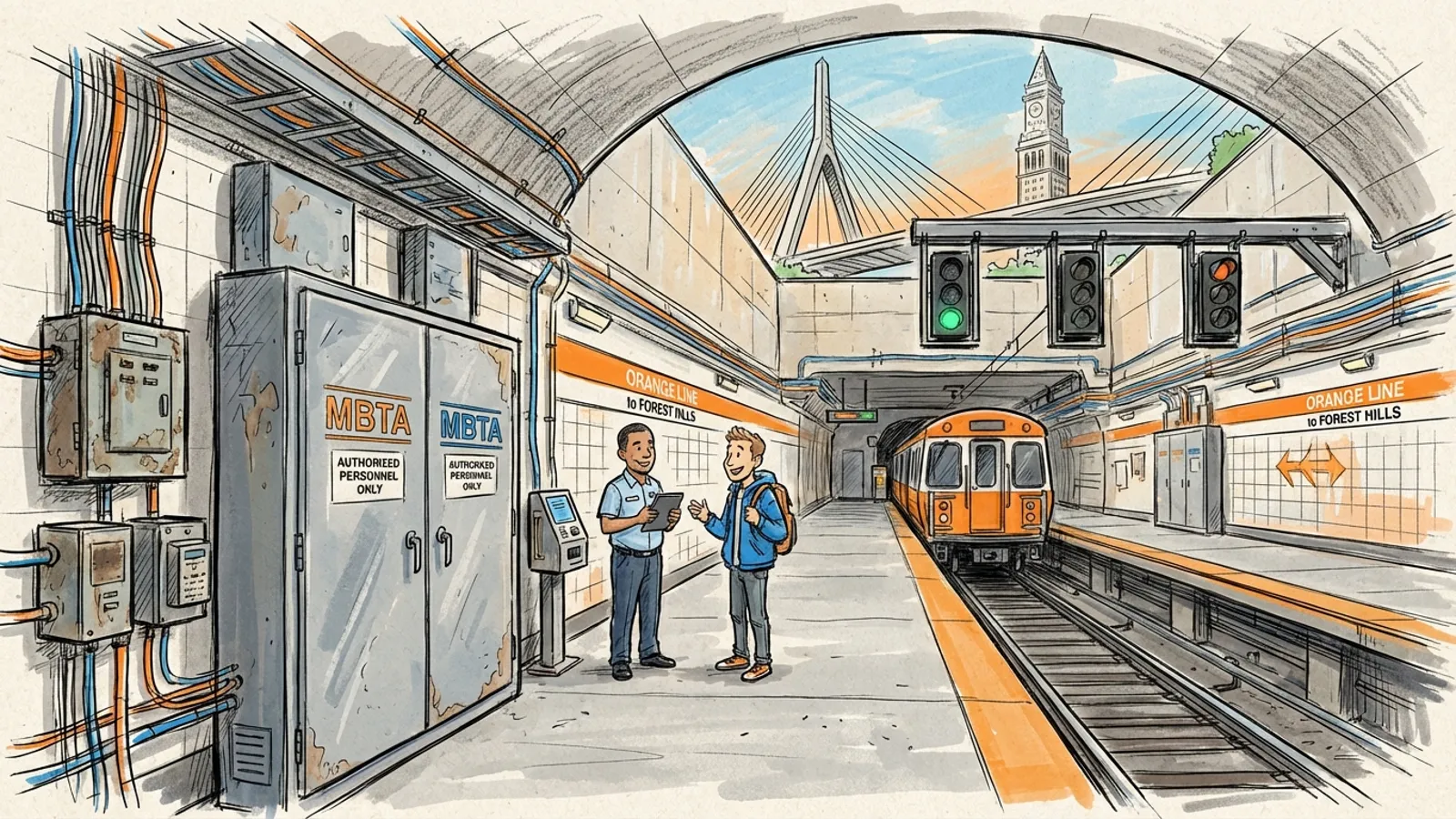 Boston Orange Line Signal Issue — Crews Working to Restore Service