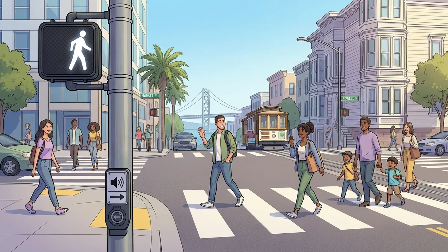 SF Bay Area Tailors Crossing Times for Safer Streets