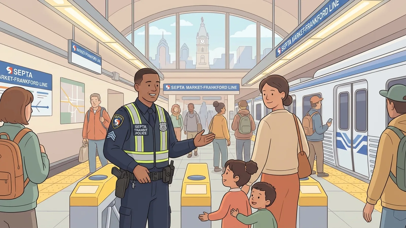 Philadelphia Transit Stabbing Suspect Caught, Safety Focus Continues