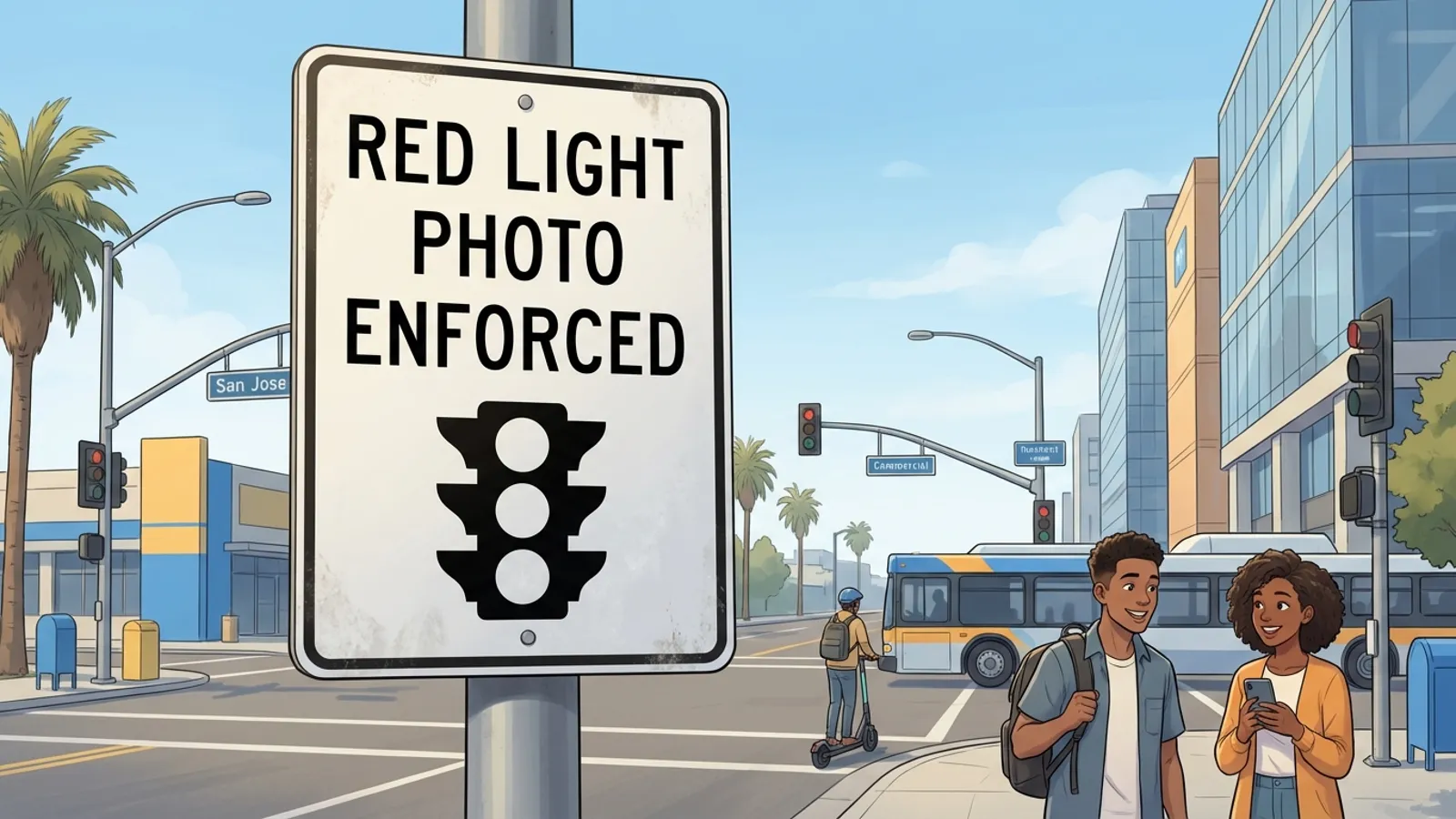 SF Bay Area Upgrades Red-Light Camera Tech