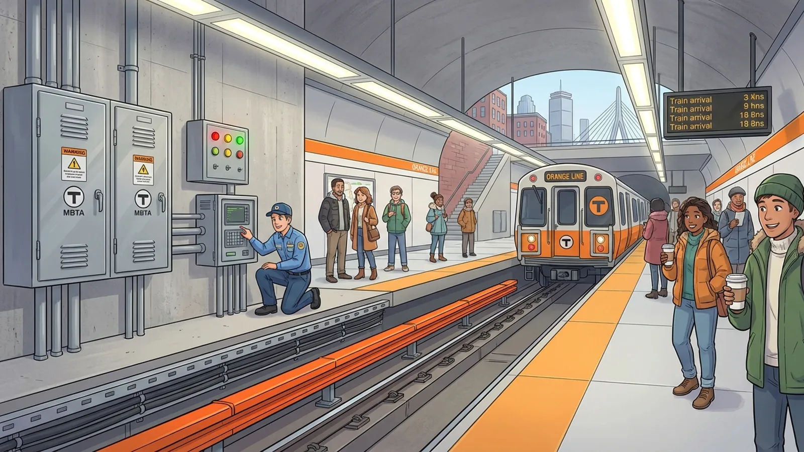 Boston Orange Line Bounces Back After Signal Fix