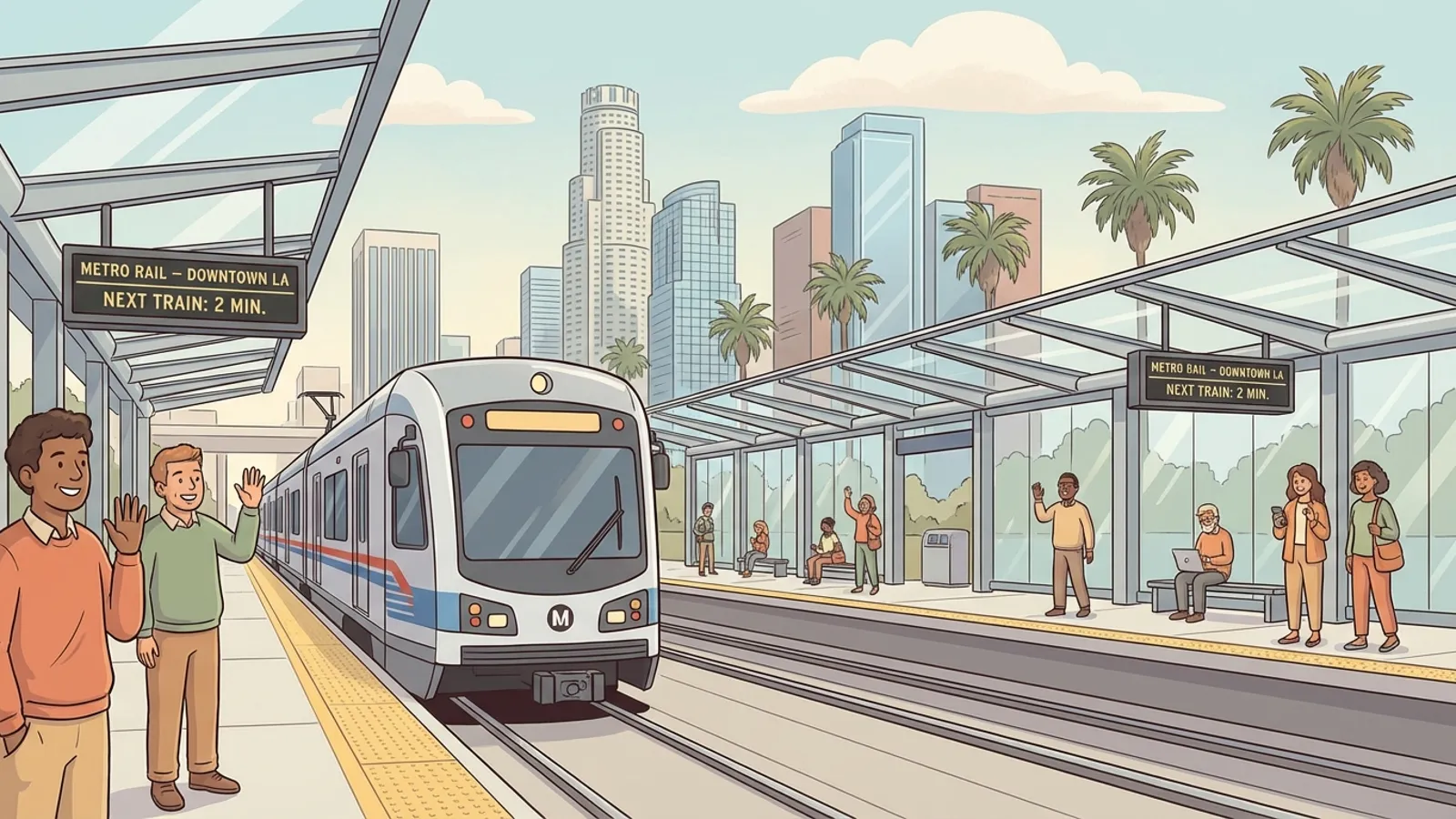 LA Metro Secures $94M for 2028 Olympics Transit