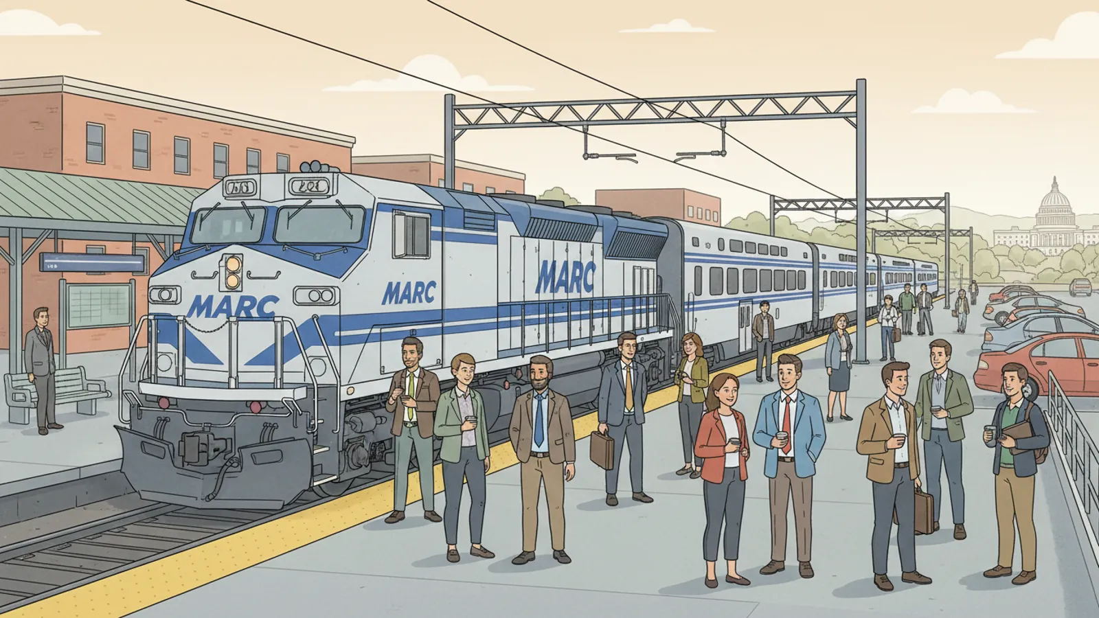 MARC Penn Line Adjusts Schedule After Infrastructure Work