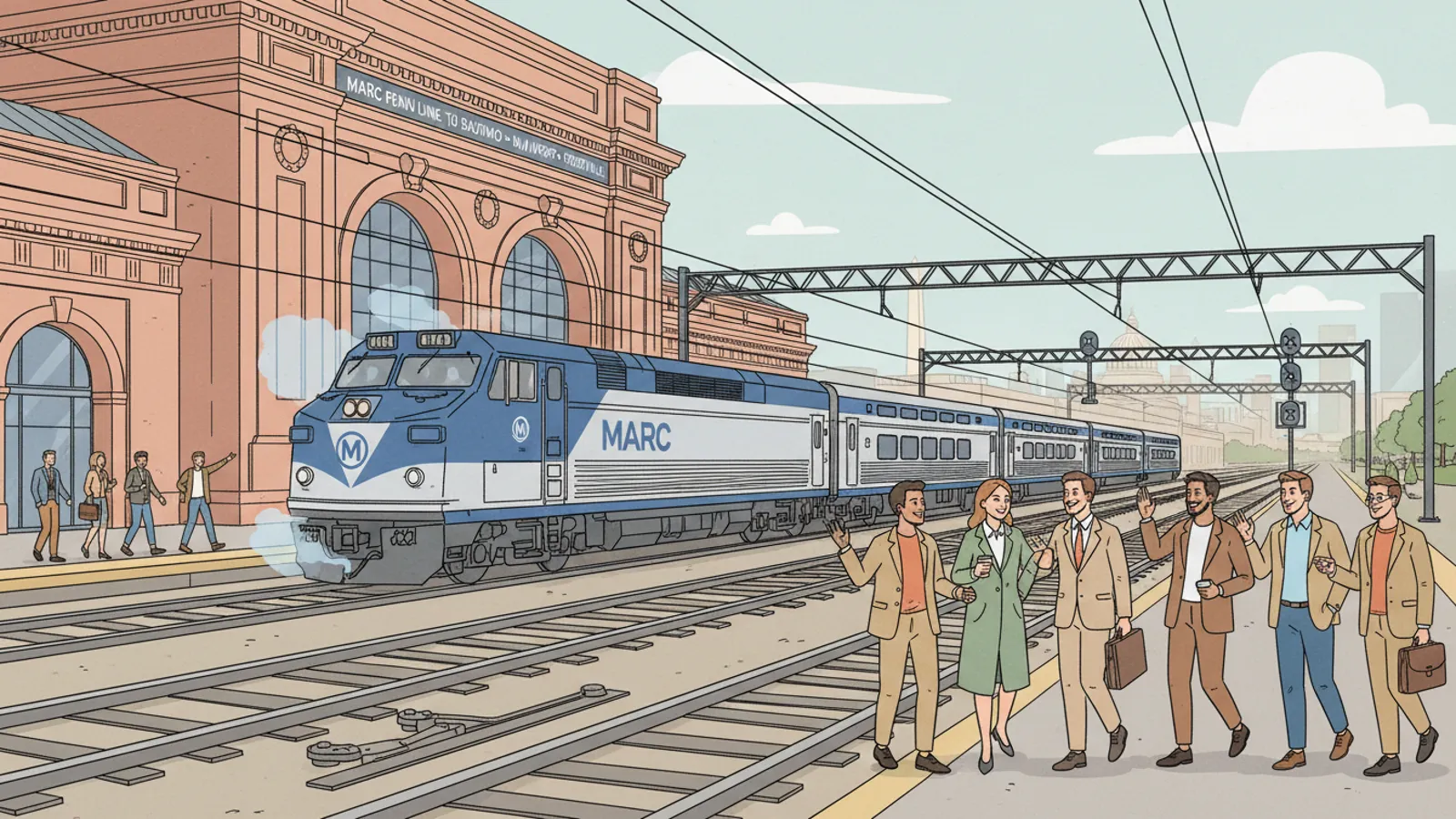 MARC Penn Line Adjusts Schedule After Infrastructure Work