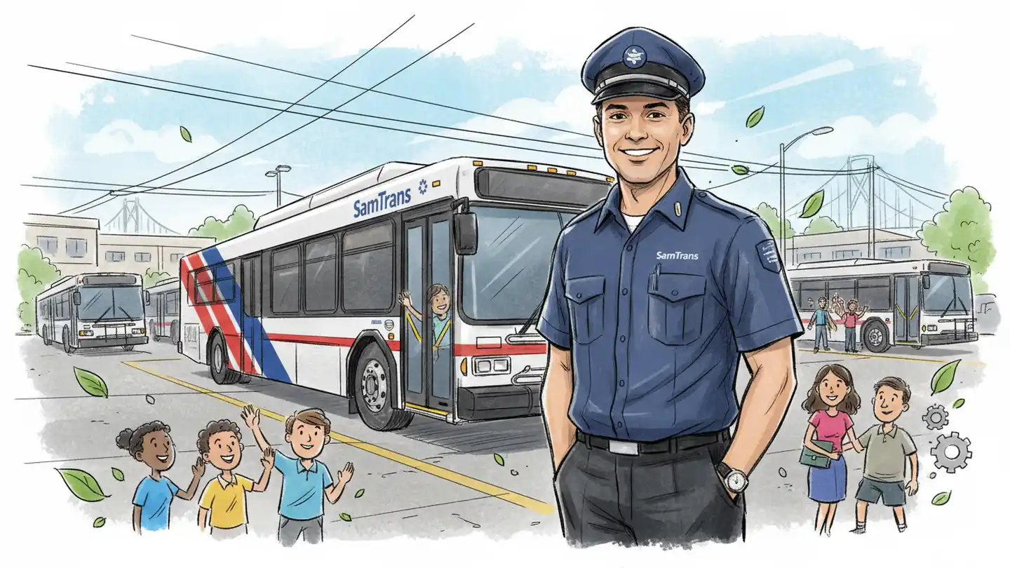 SamTrans Honors Operator Steven Castagnola