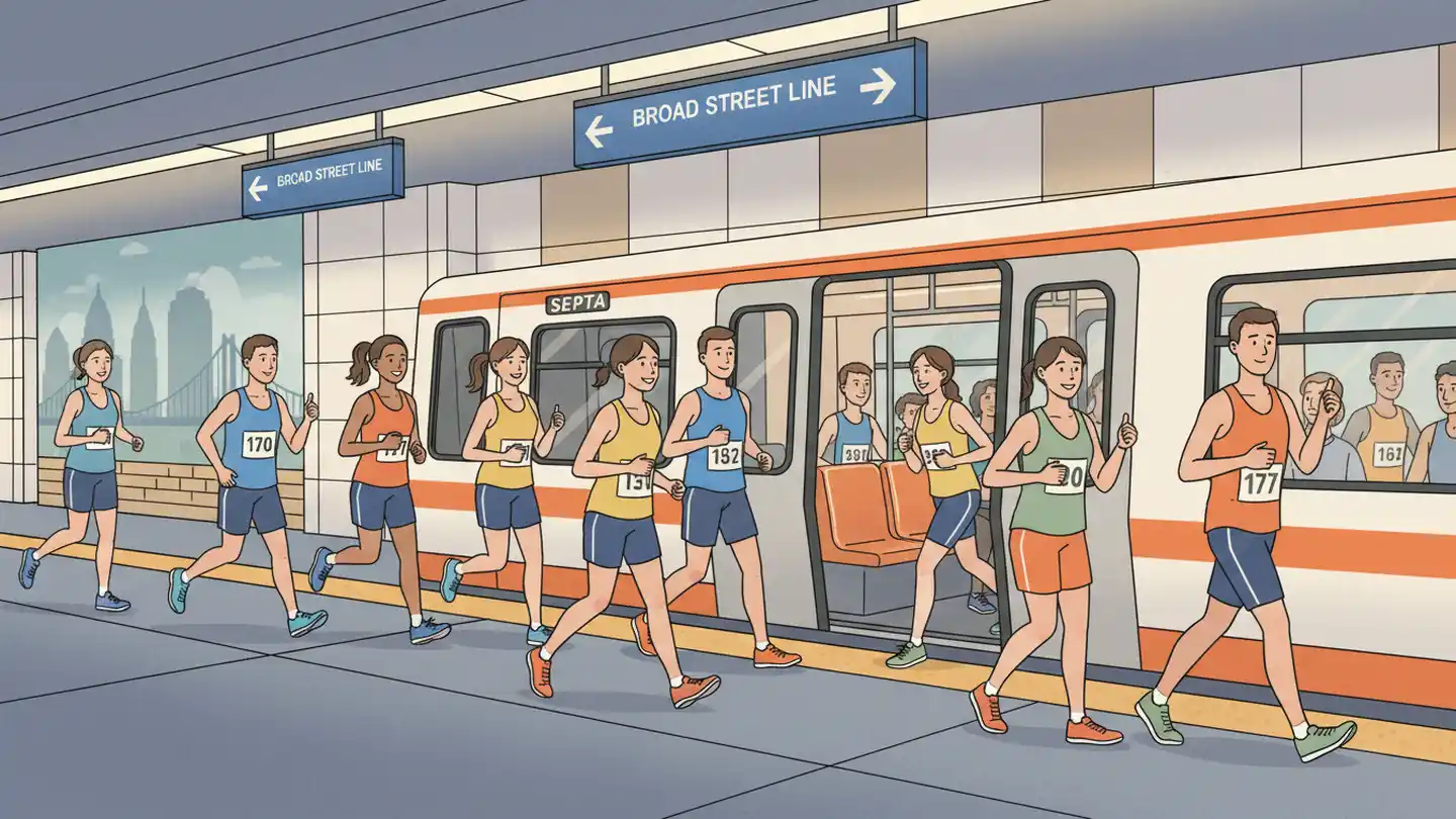 SEPTA Offers Free Rides for Broad Street Run