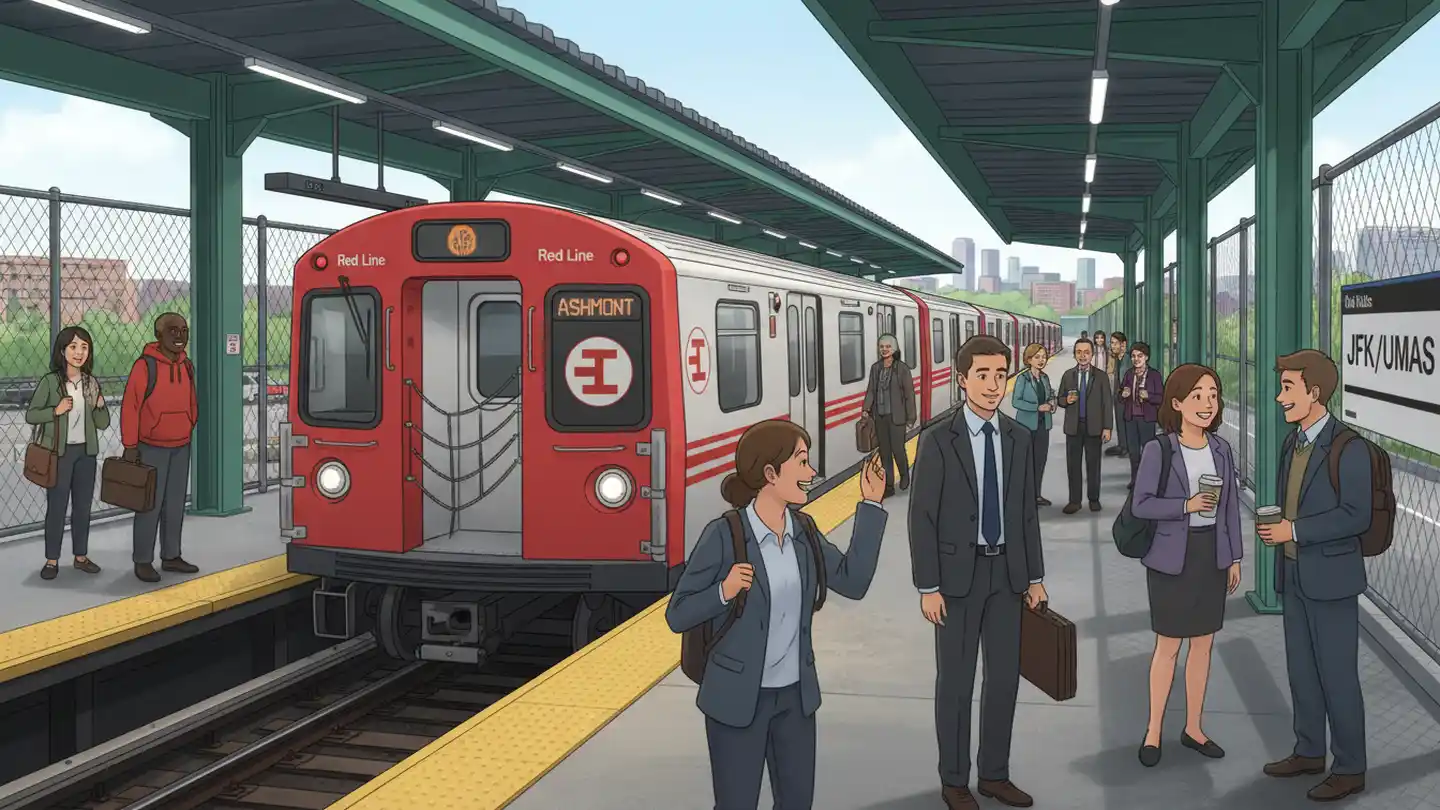 Boston Red Line Restores Service After Train Issue