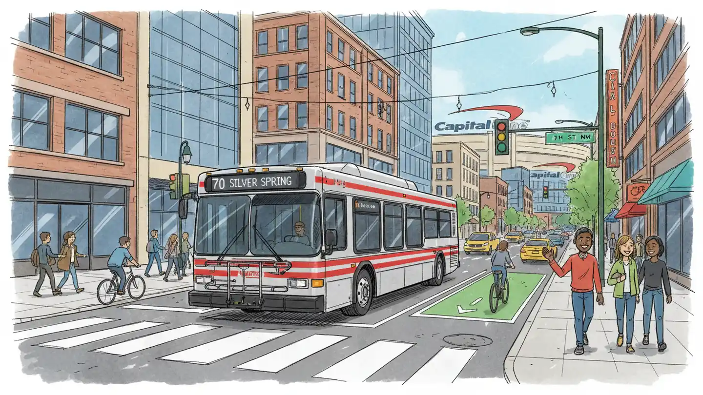 WMATA Adjusts D40 Route for Arena Concert Crowds