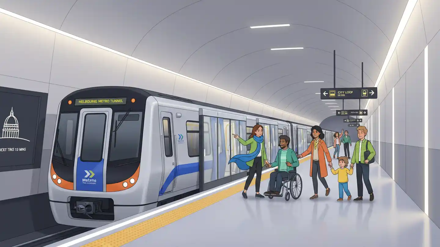 Melbourne Metro Tunnel Adds 1,000 Services