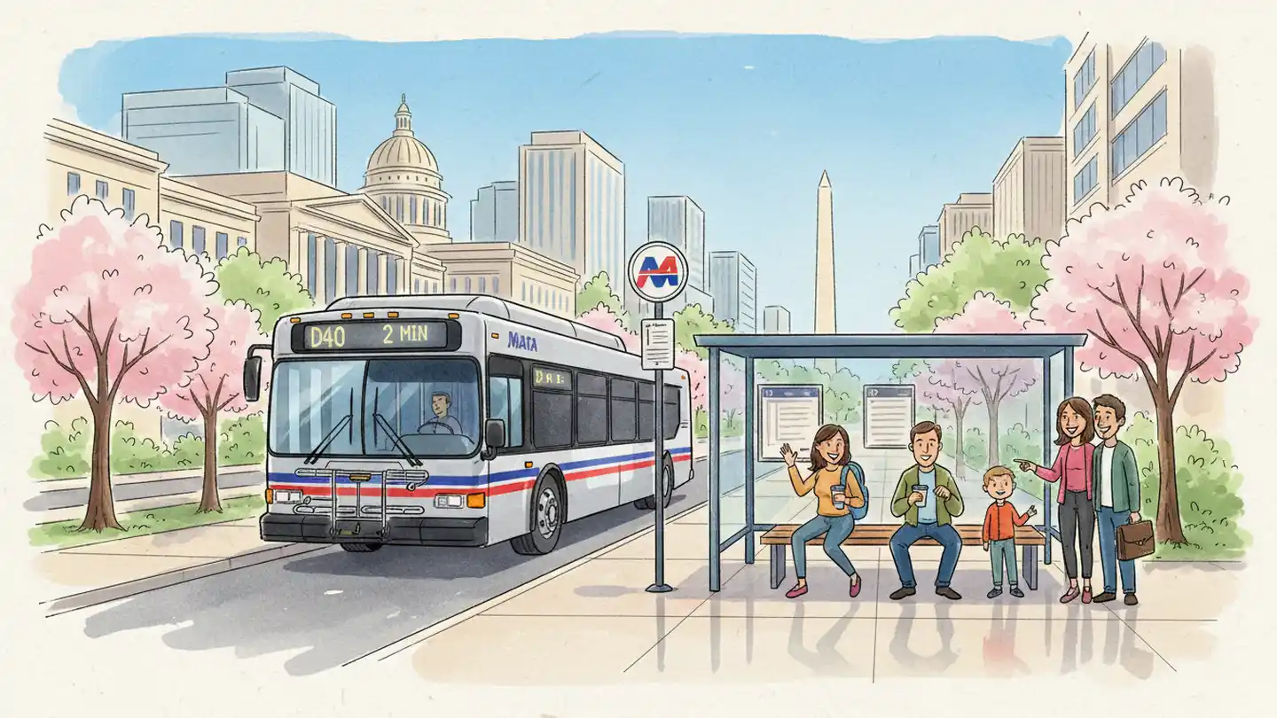 WMATA Adjusts D40 Service for Downtown Construction