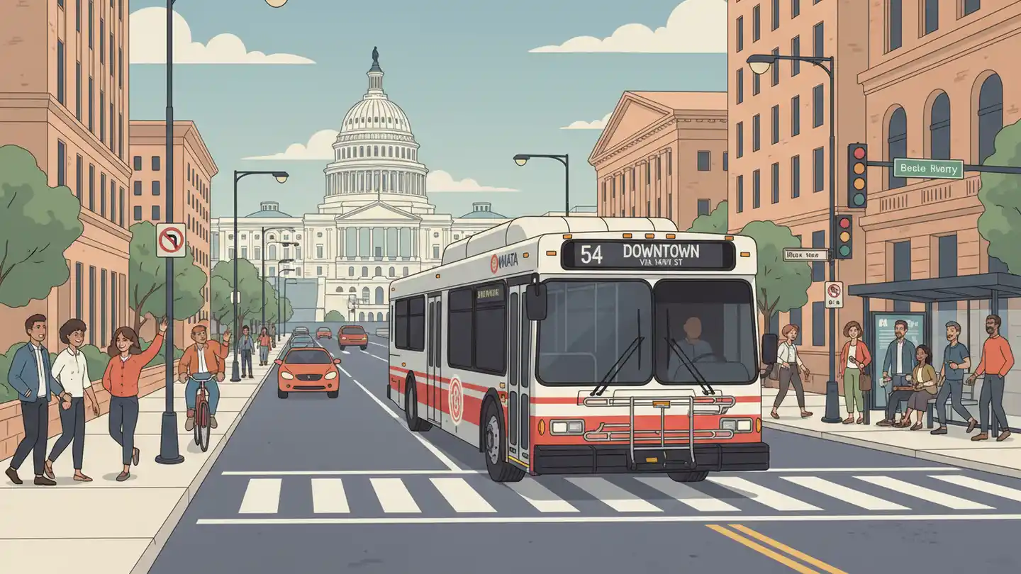 Metro Adjusts 3 Bus Routes for Police Week