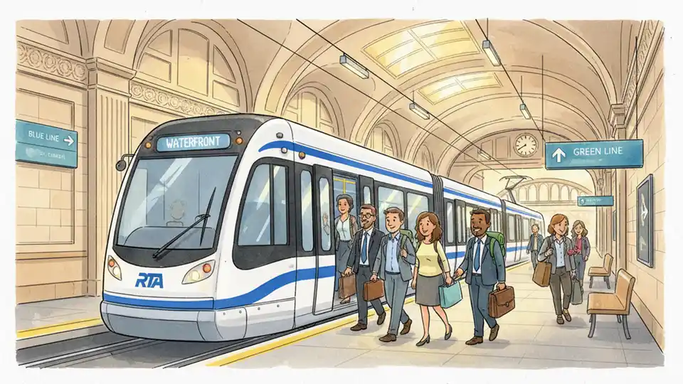 RTA Adds Waterfront Rail for Concert Crowds
