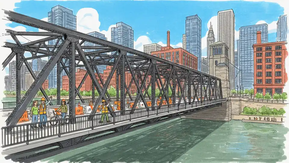 Chicago Route 73 Detours for Bridge Work