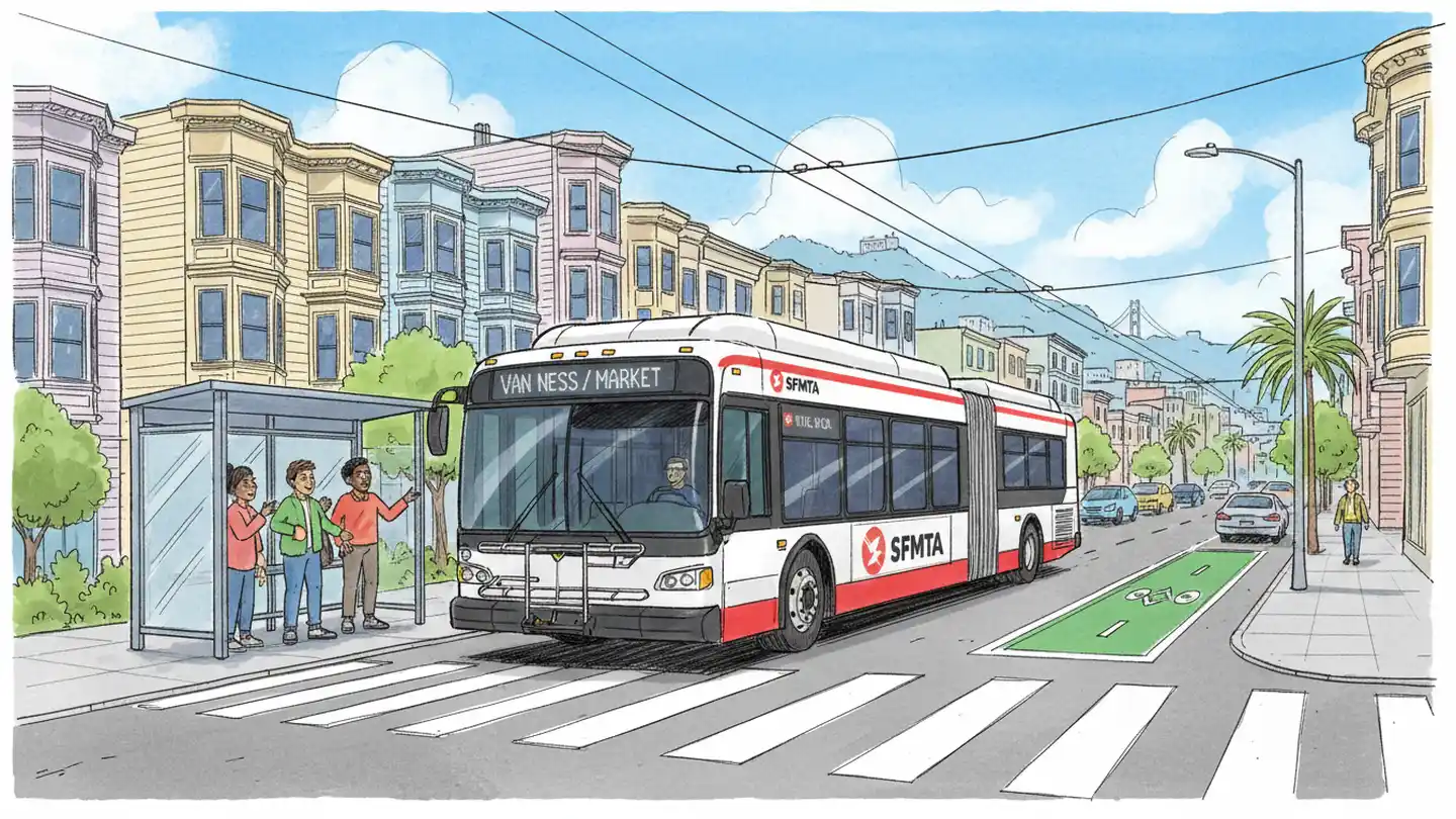 SF Muni Adjusts Routes to Improve Reliability