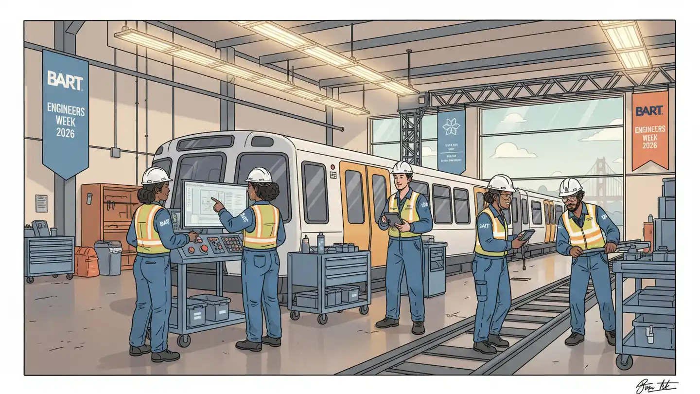 BART Engineers Drive Bay Area Transit Upgrades