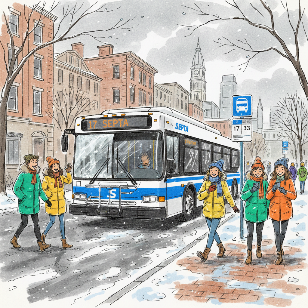 Philadelphia Transit Adapts to Extreme Cold Snap | Moovit News | Moovit ...