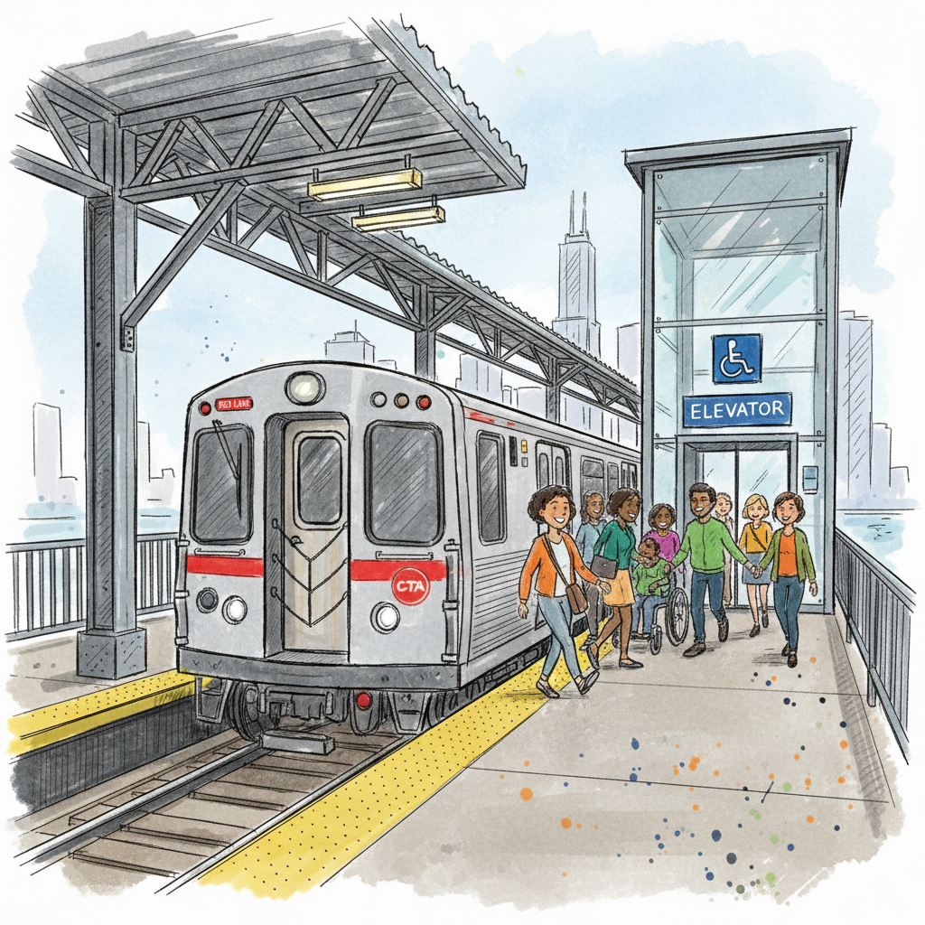 Chicago Red Line Elevator Out — CTA Working to Restore Access | Moovit ...
