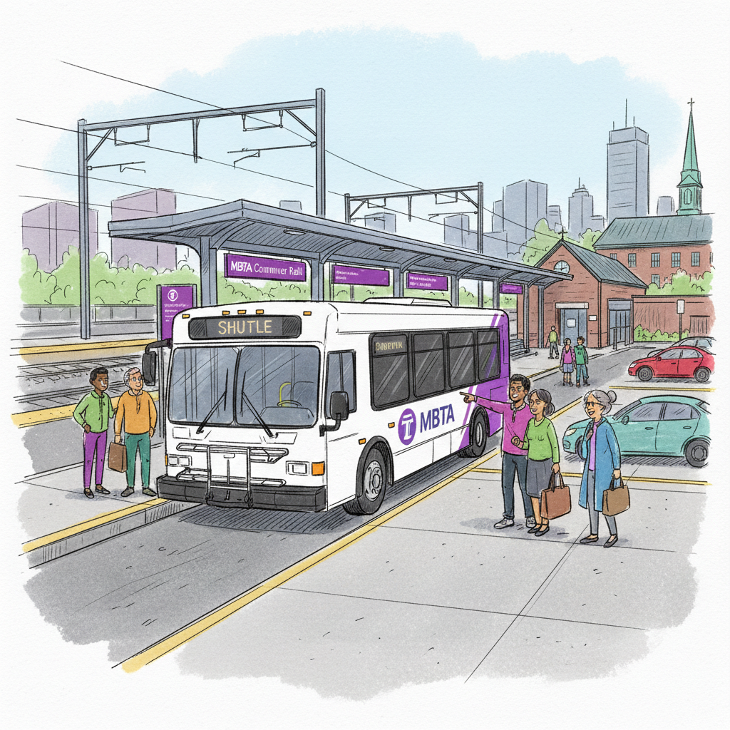 Boston MBTA Upgrades Worcester Line Infrastructure | Moovit News ...