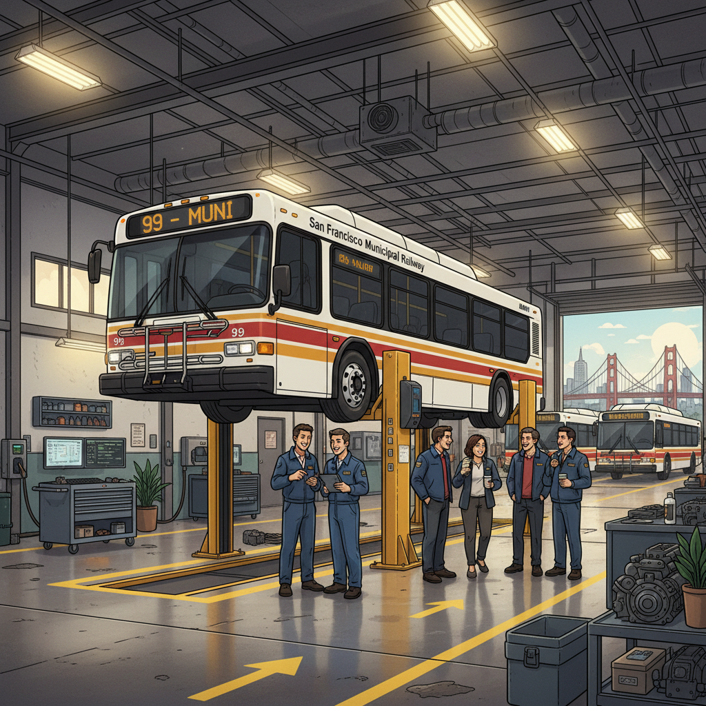 SF Muni's Fix It! Program Shows Progress in 2025 | Moovit News | Moovit ...