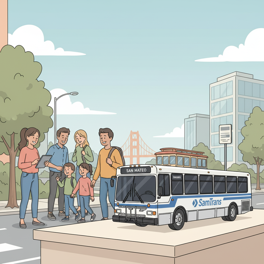 SamTrans Celebrates Transit Heritage With Vintage Bus Model | Moovit ...