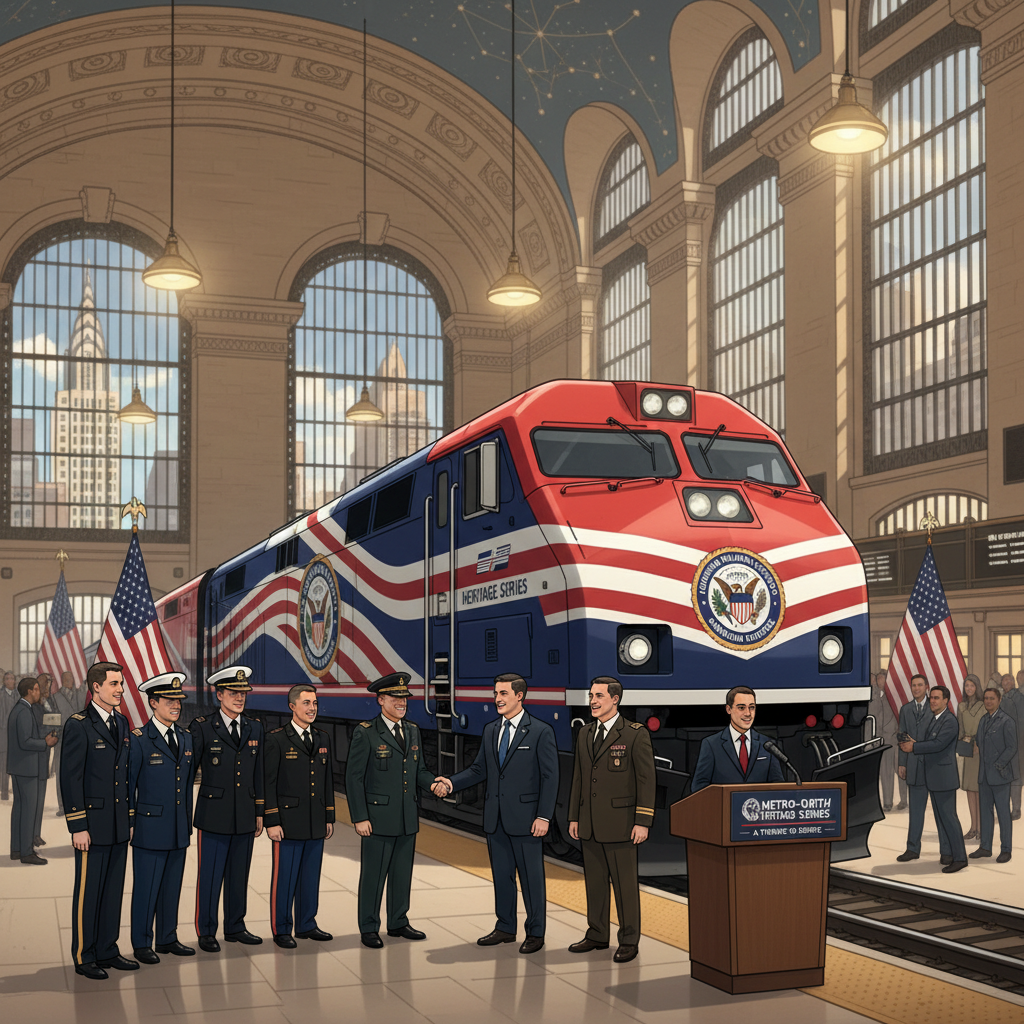 NYC Metro-North Unveils Moving Veterans Tribute | Moovit News | Moovit News