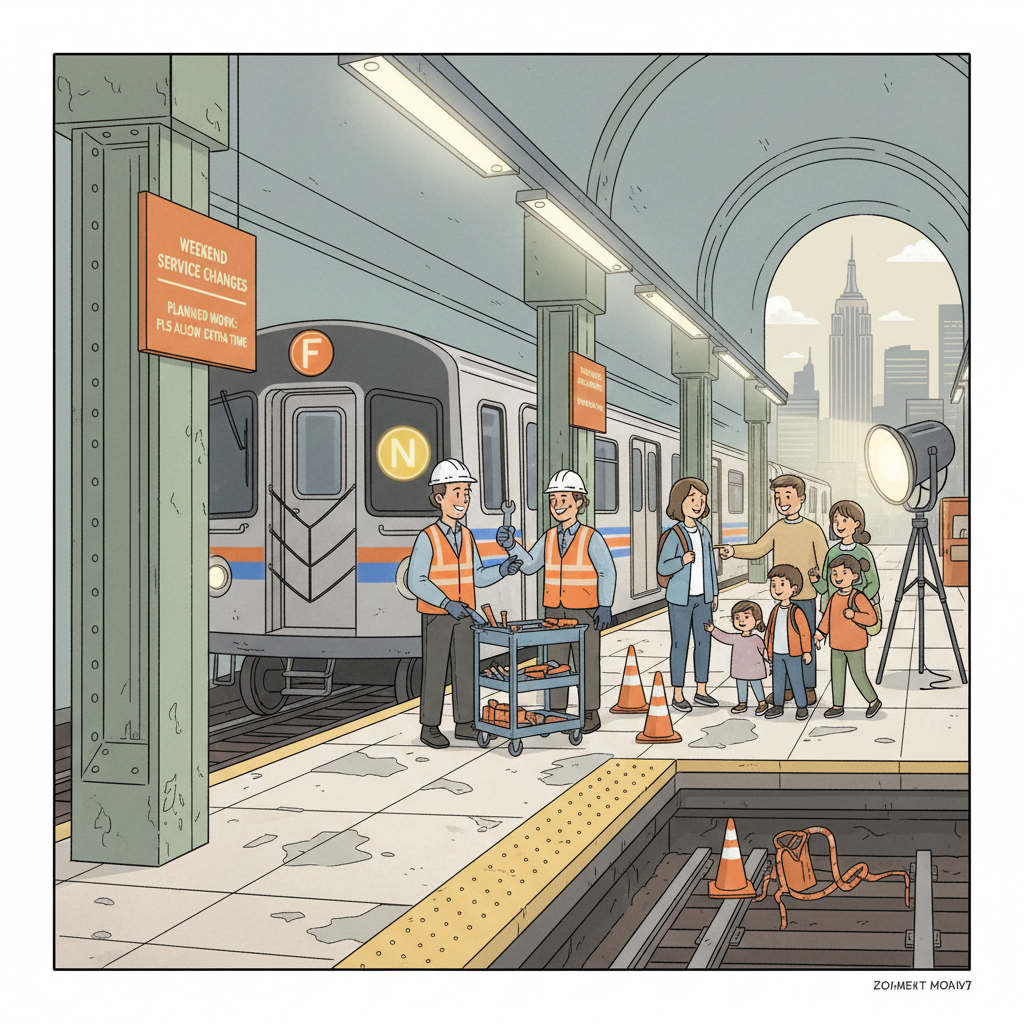 NYC MTA Weekend Work Keeps System Moving Forward | Moovit News | Moovit ...