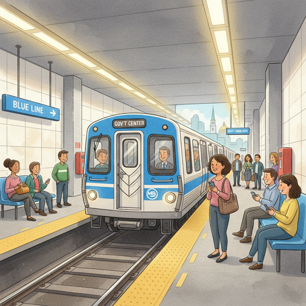 Boston Blue Line Restored After Signal Fix | Moovit News | Moovit News