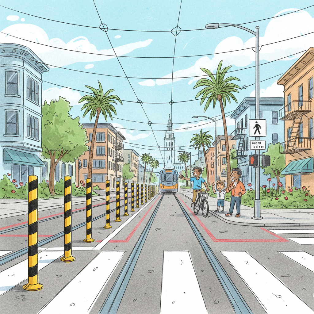 SF Bay Area Reinforces Safer Crossing Zones
