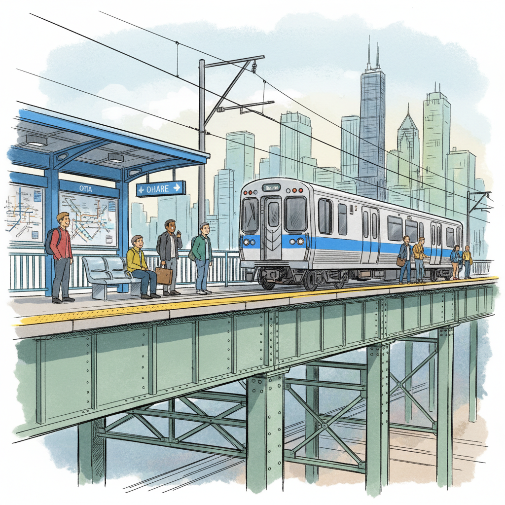 Chicago Blue Line Adapts for Infrastructure Work | Moovit News | Moovit ...