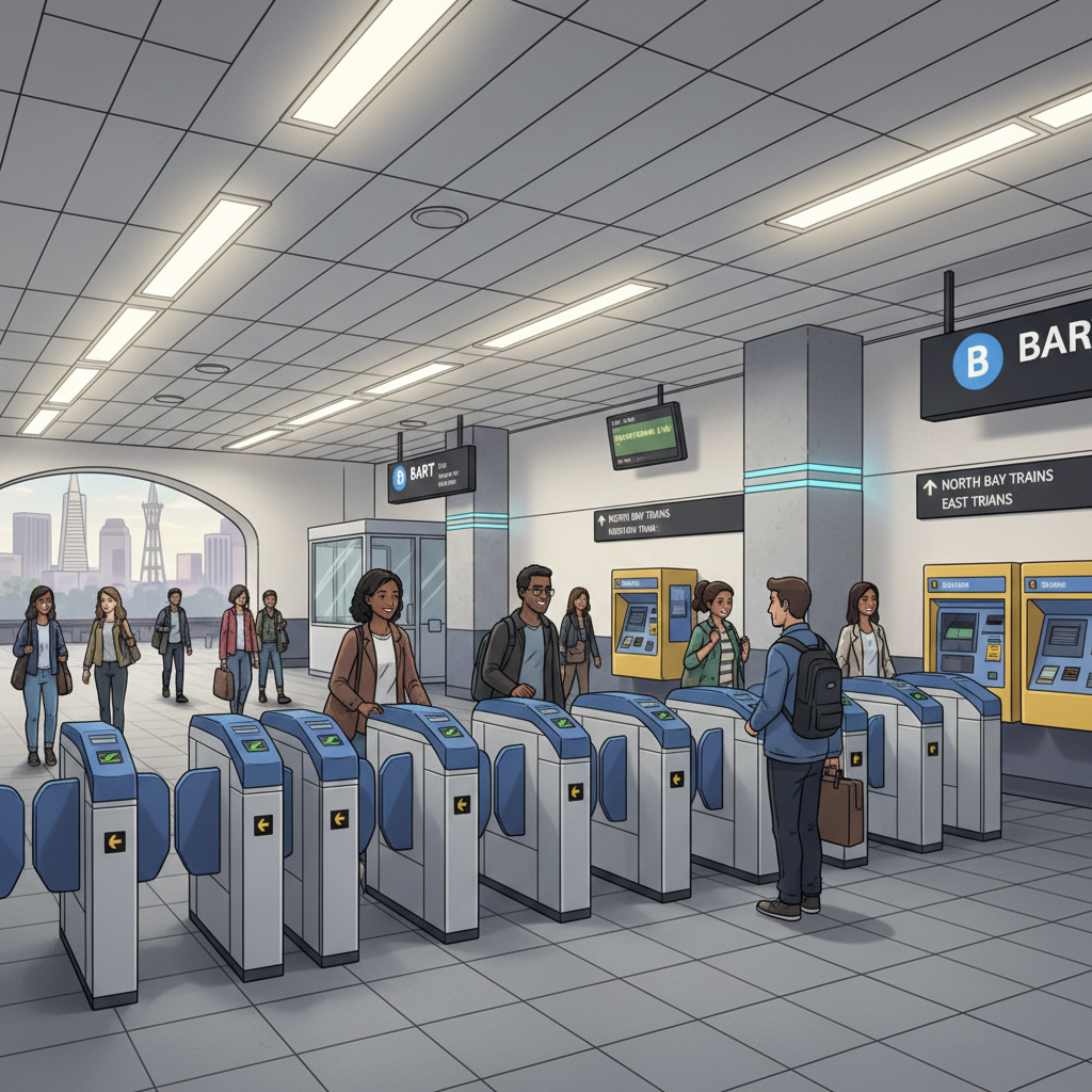 SF BART Upgrades Civic Center Access This Week