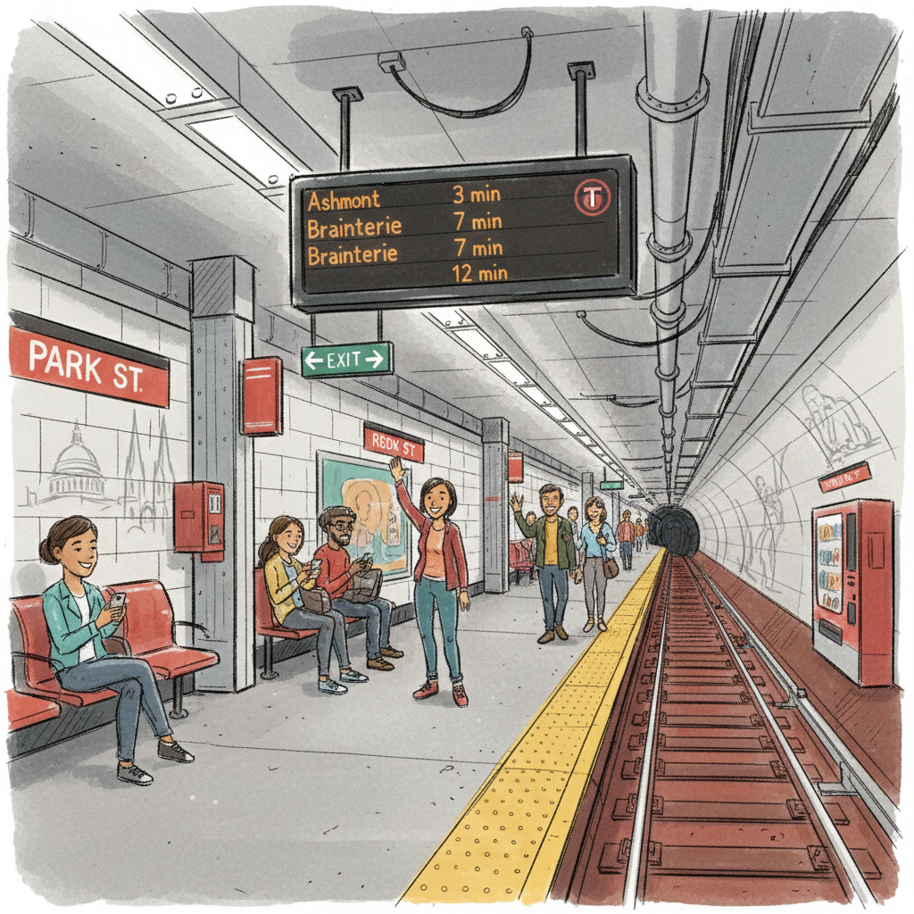 Boston Red Line Clears Delay, Back on Track | Moovit News | Moovit News