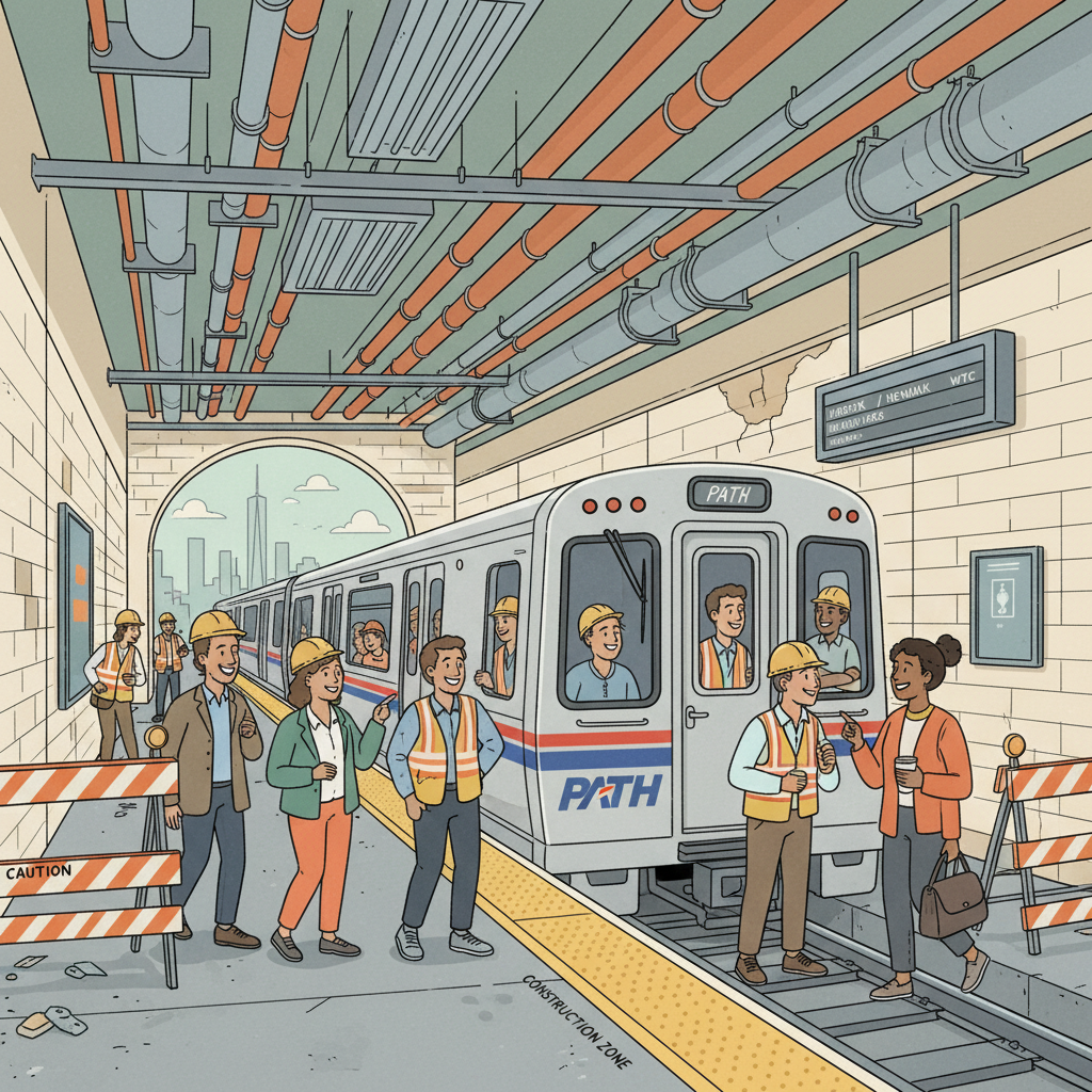 NYC PATH Stations Get Waterproofing Upgrades