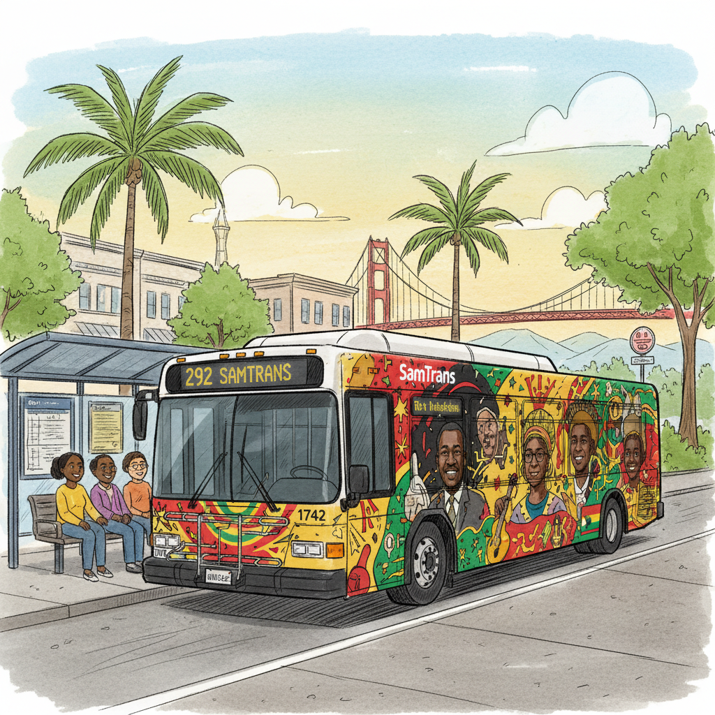 SamTrans Turns Buses Into Rolling Cultural Celebrations