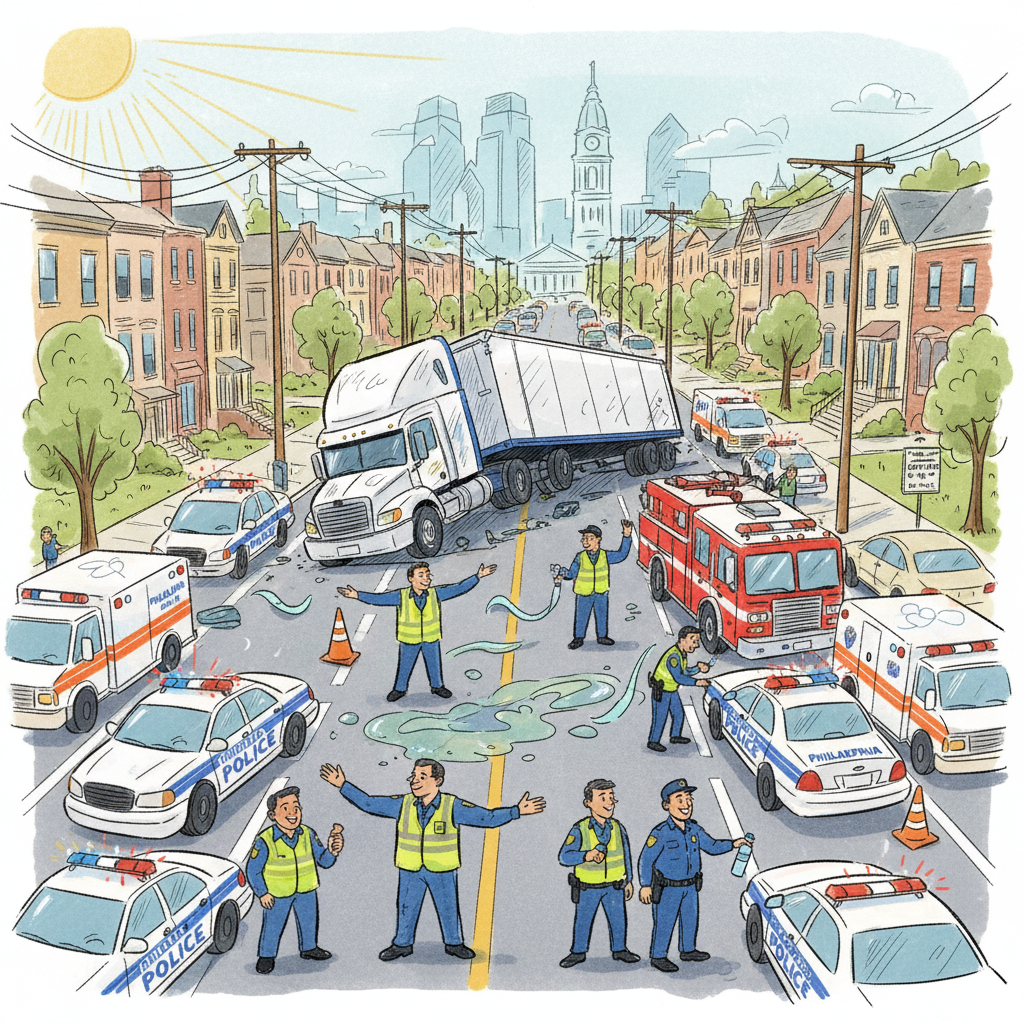 Philadelphia Diesel Spill Contained, Roads Reopen | Moovit News ...