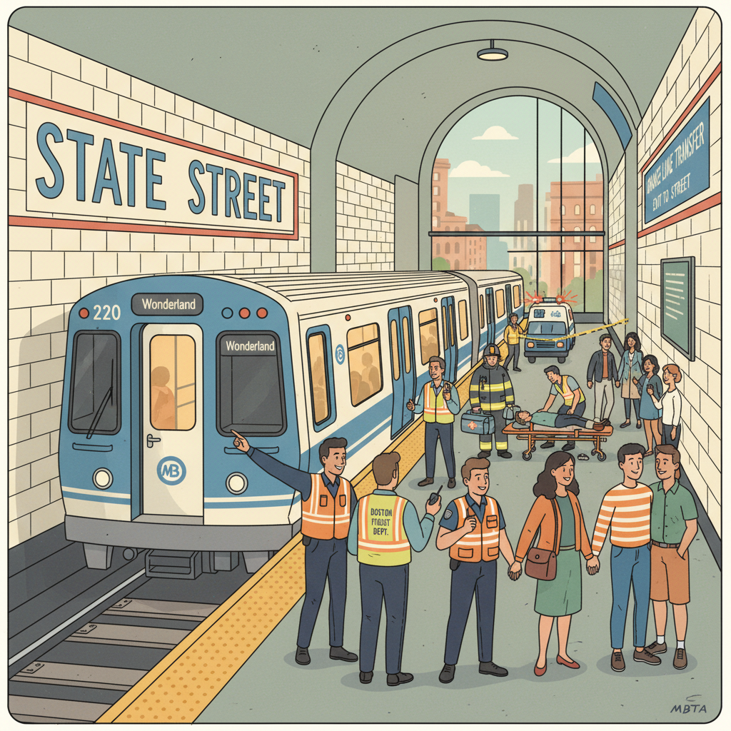 Boston Blue Line Adapts After State Street Emergency | Moovit News ...