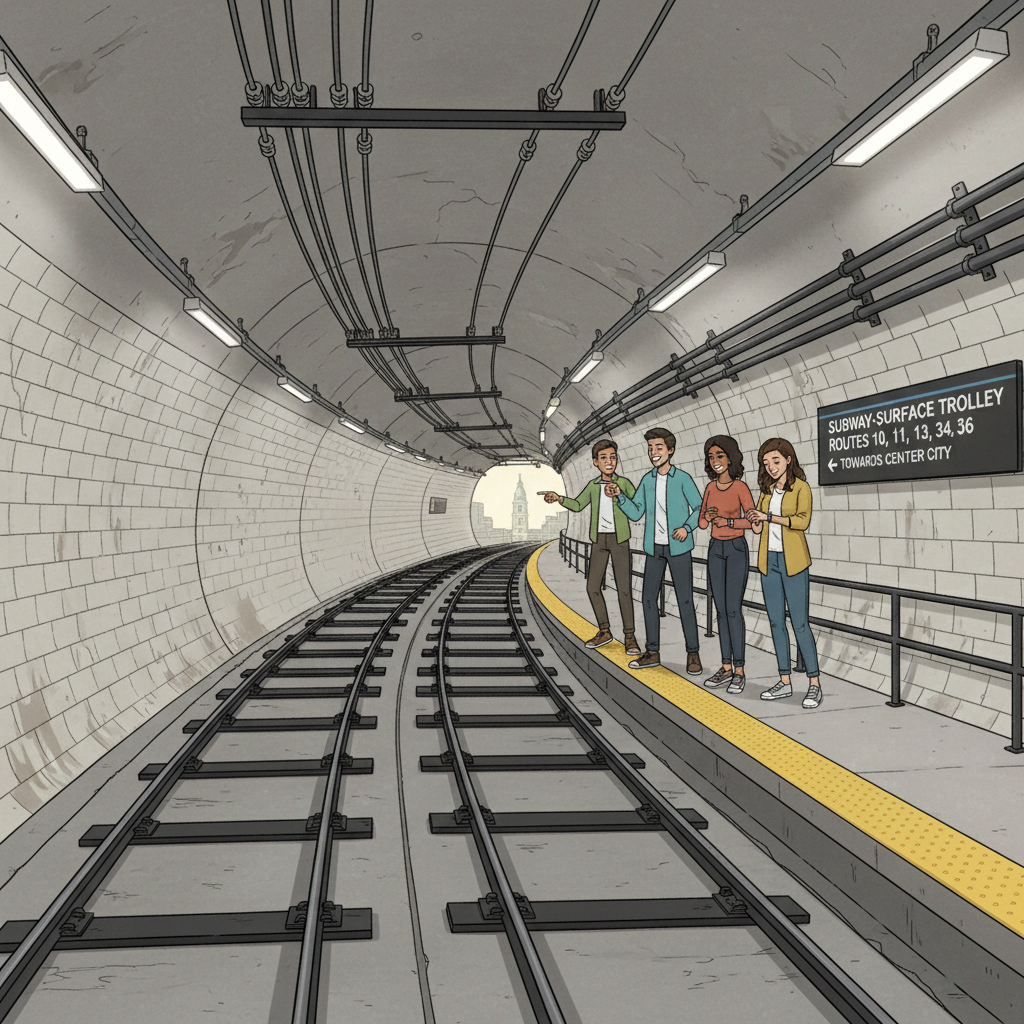 Philadelphia Trolley Tunnel Reopens After Safety Upgrades | Moovit News ...