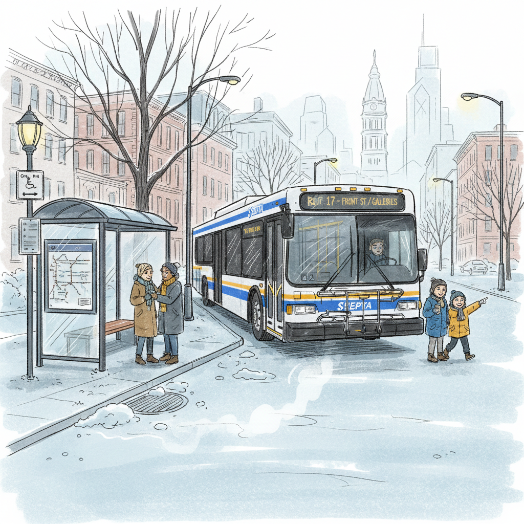 Philadelphia Transit Adapts to Extreme Cold Snap | Moovit News | Moovit ...