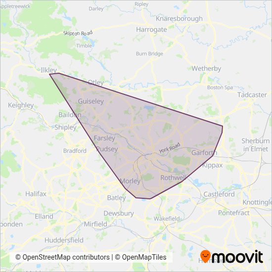 First Leeds Bus routes, Bus times and schedule in Yorkshire
